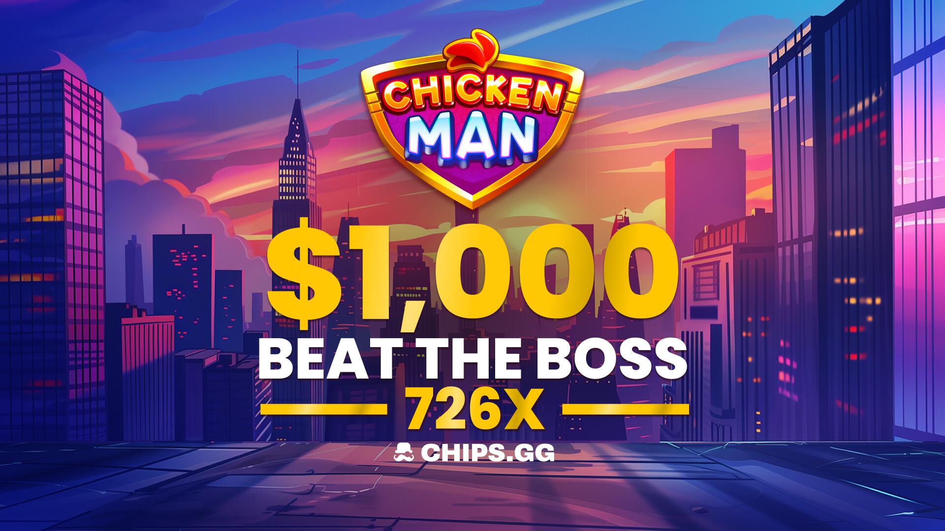 $1,000 Weekly Beat The Boss Multiplier Challenge | Chips.gg